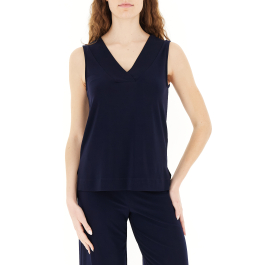 JOSEPH RIBKOFF Top scollo V DONNA 41642_241239_2166 | Sorelle Ramonda