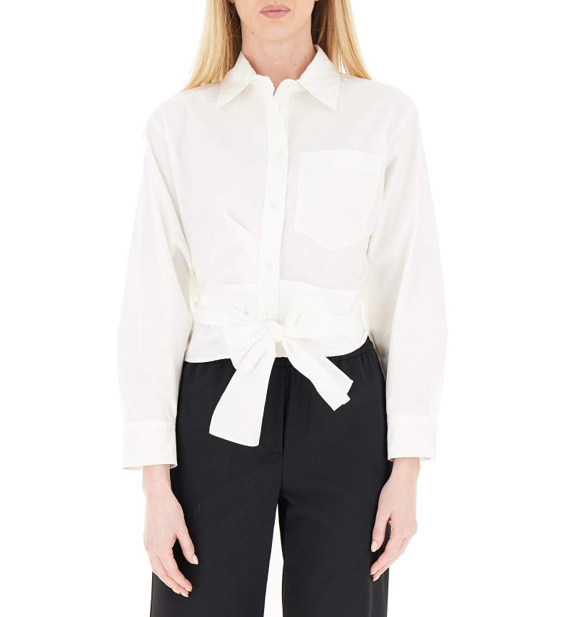 WEEKEND MAX MARA Camicia con fusciacca DONNA 35912_FRESCO_2525116072600_016 | Sorelle Ramonda