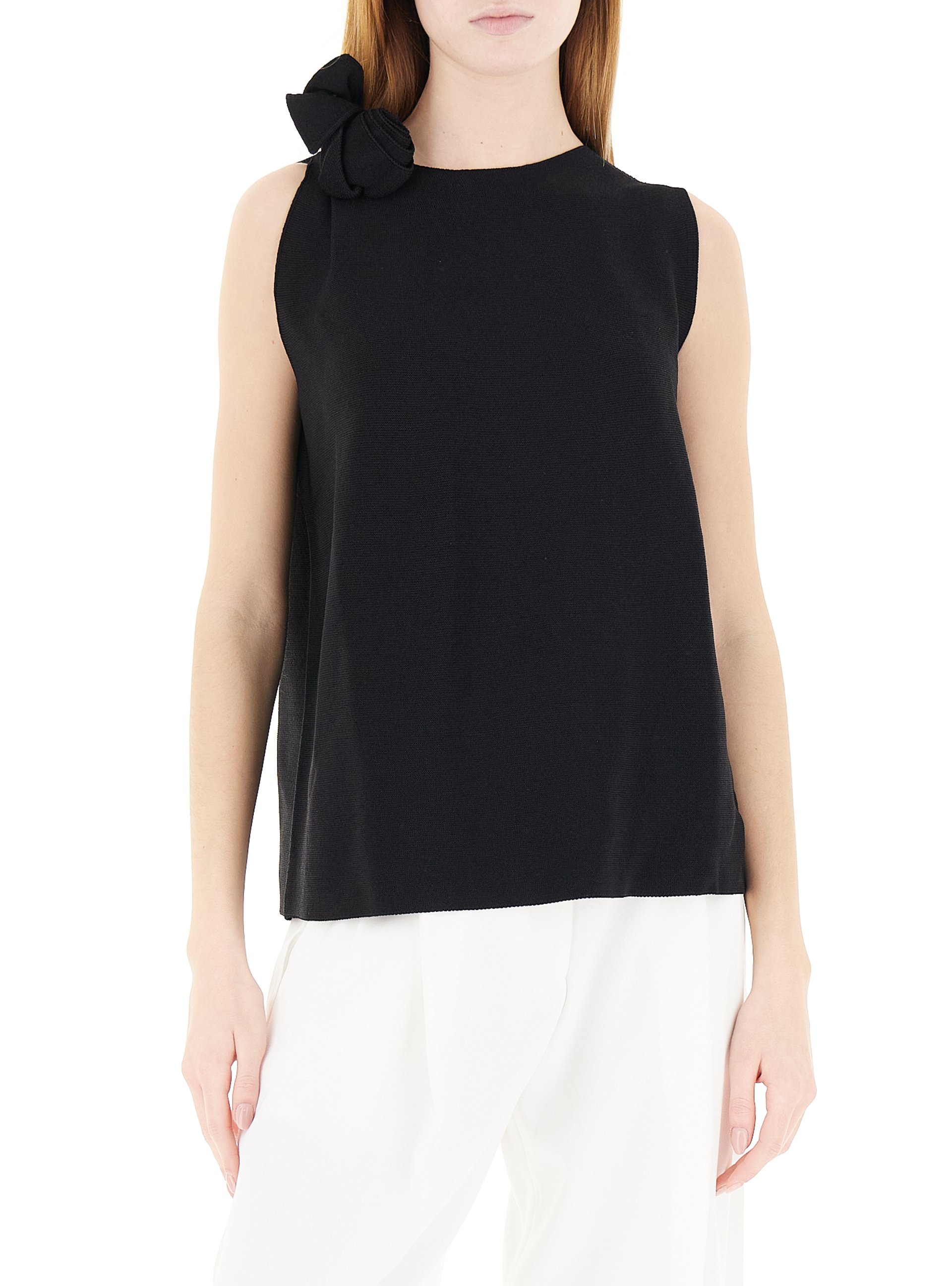 LIVIANA CONTI Maglia smanicata WOMAN 42648_F6SA24_Y69-0 | Sorelle Ramonda