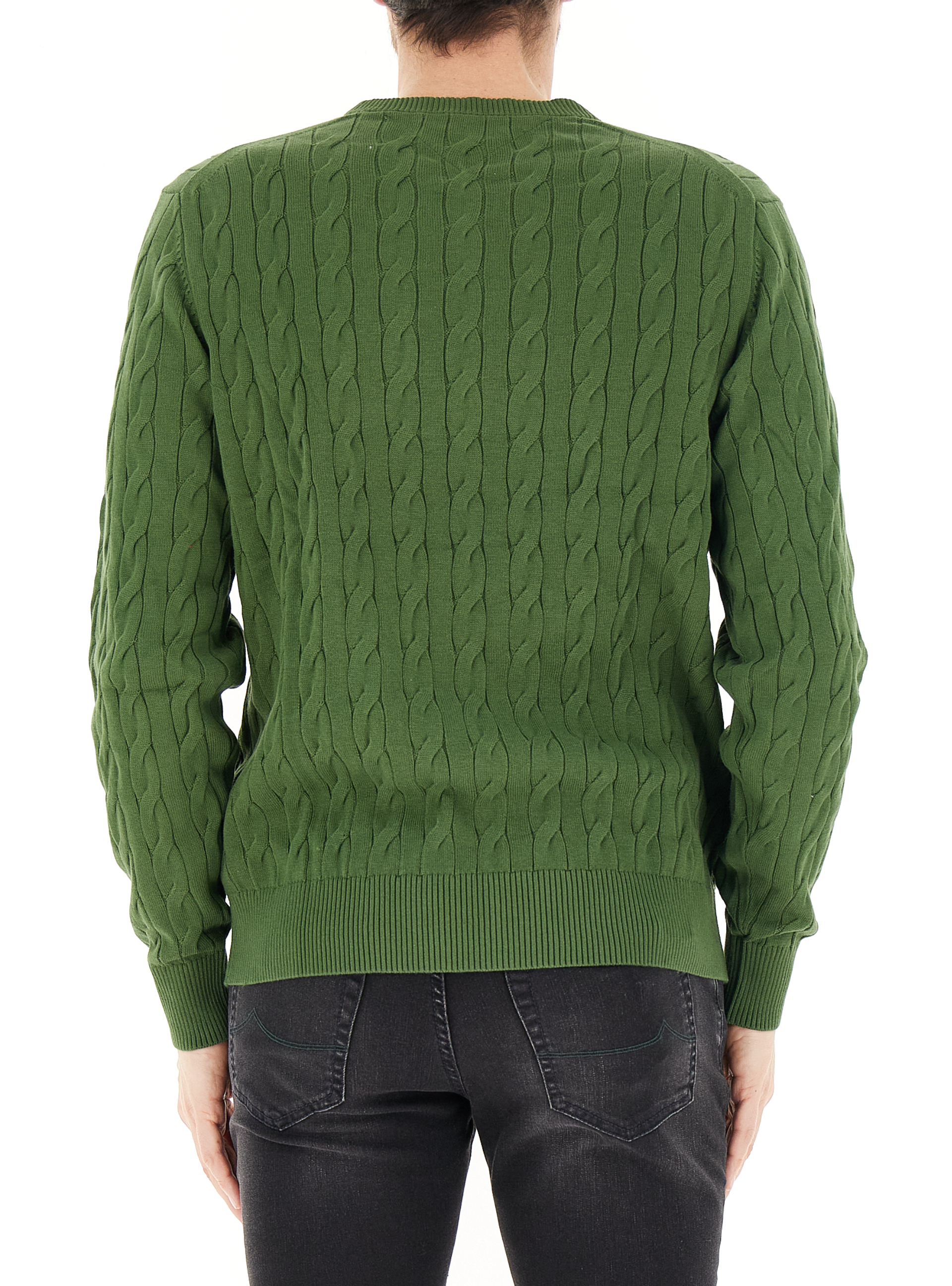 TOMMY HILFIGER Maglione a trecce JEANS 42456_MW0MW33132_L01 | Sorelle ...