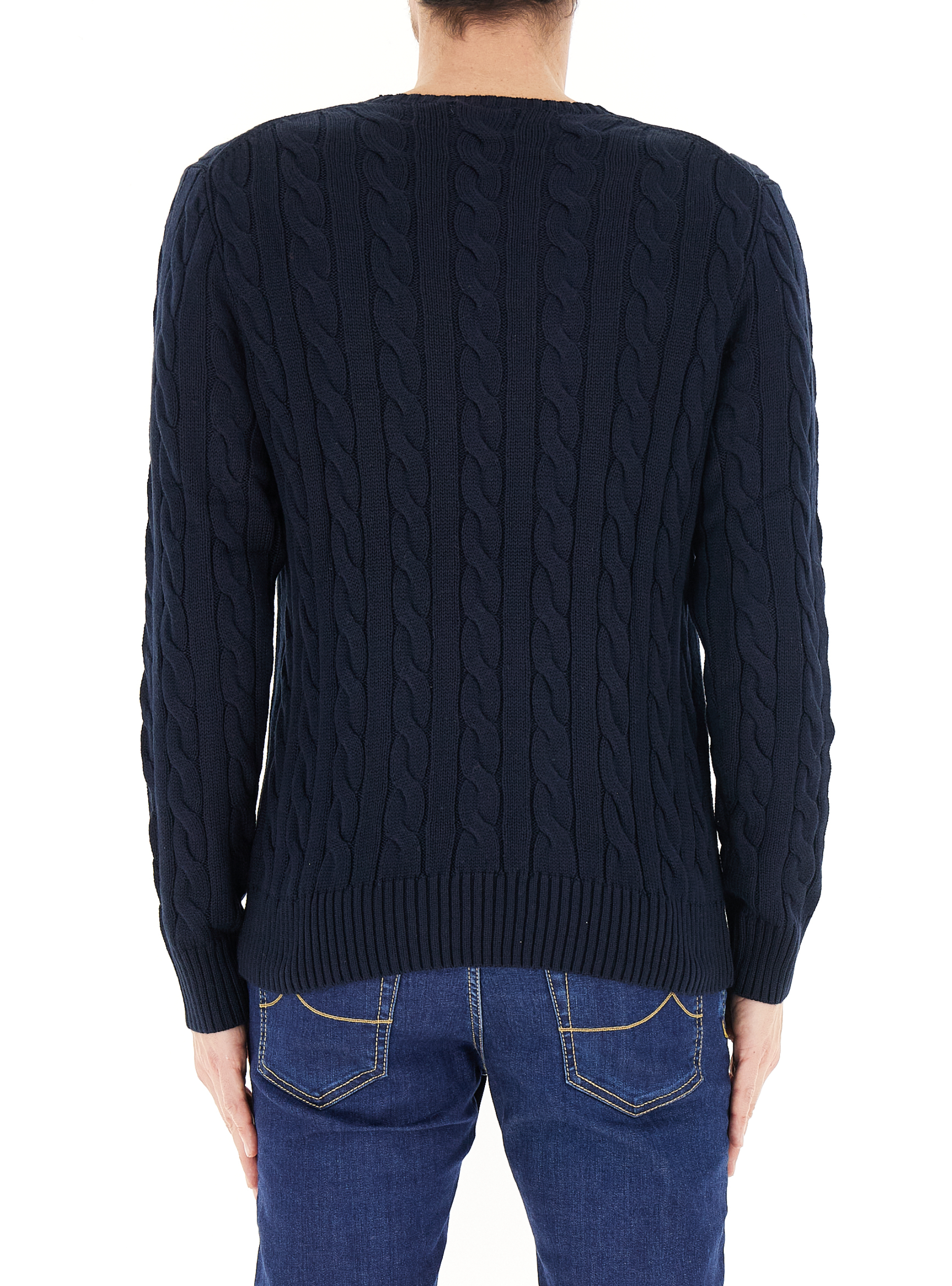 POLO RALPH LAUREN Maglione a trecce JEANS 39934_710775885_001 | Sorelle ...