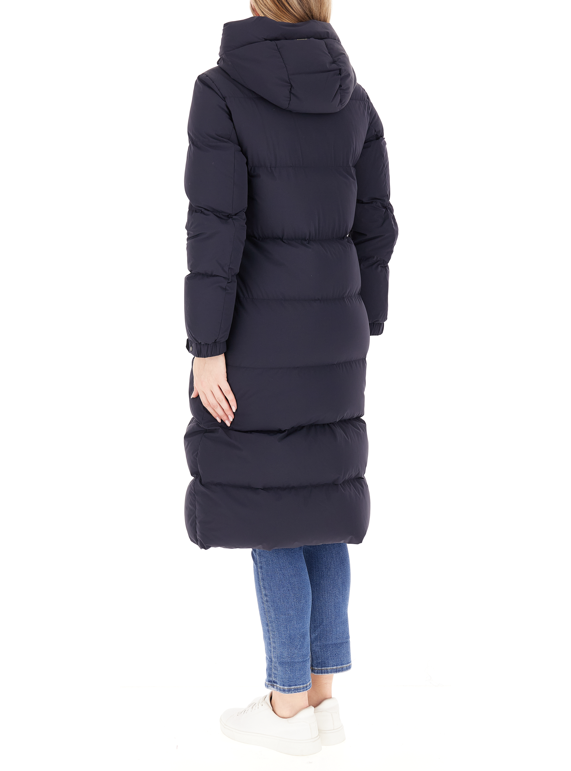 WOOLRICH Piumino con cappuccio JEANS 41050_WWOU2037FRUT3_107_3989 ...