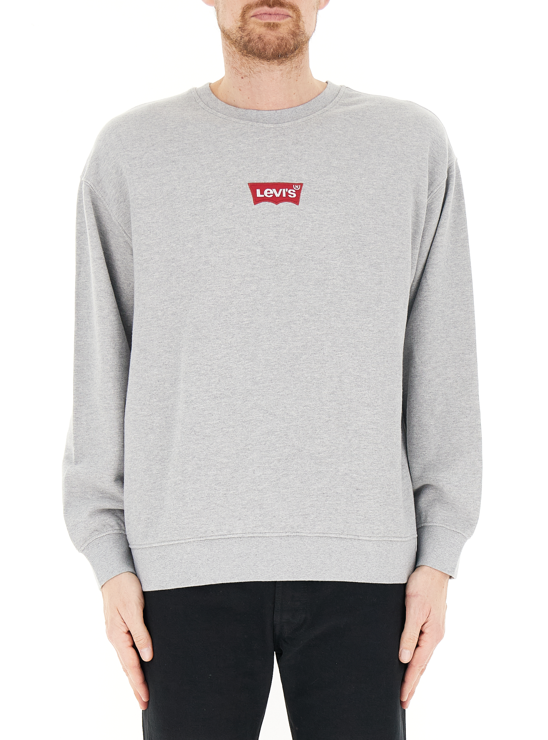 LEVI'S Felpa girocollo JEANS 39219_38712_0369 | Sorelle Ramonda