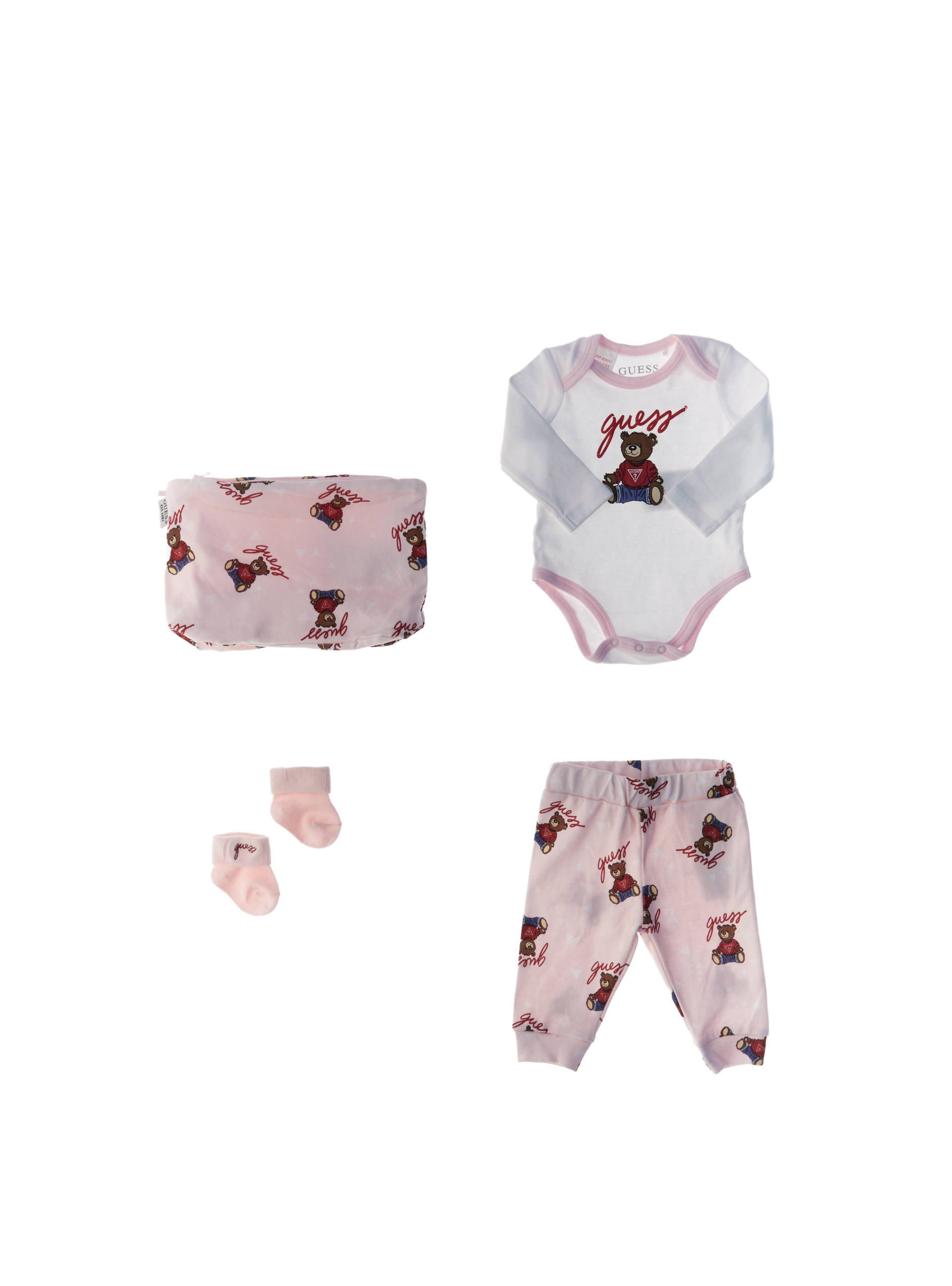 GUESS KIDS Set 4 pz KIDS 41742_H6RW03_KA6W4_F6ZQ | Sorelle Ramonda