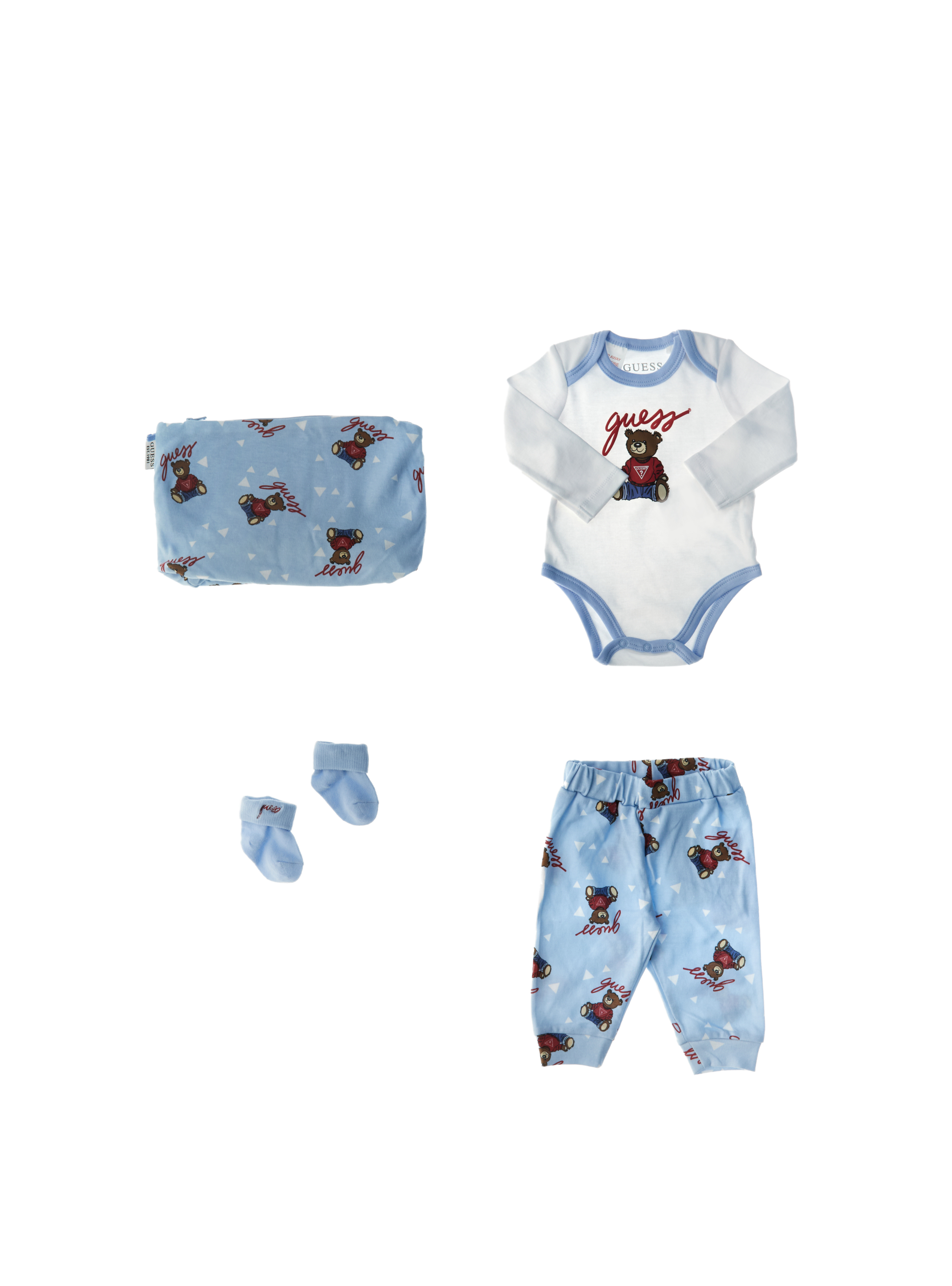 GUESS KIDS Set 4 pz KIDS 41742_H6RW03_KA6W4_FBDV | Sorelle Ramonda