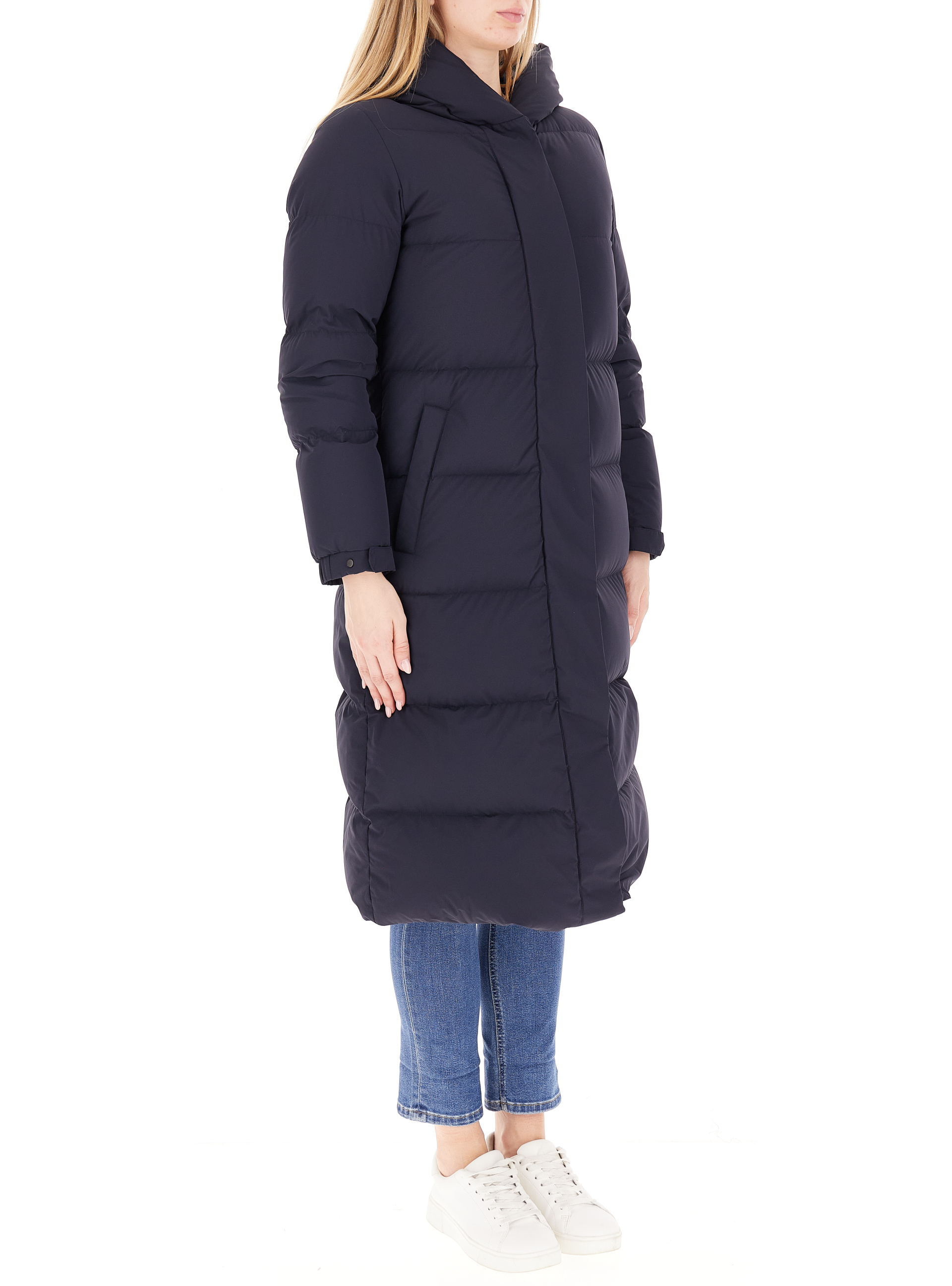 WOOLRICH Piumino con cappuccio JEANS 41050_WWOU2037FRUT3_107_3989 ...