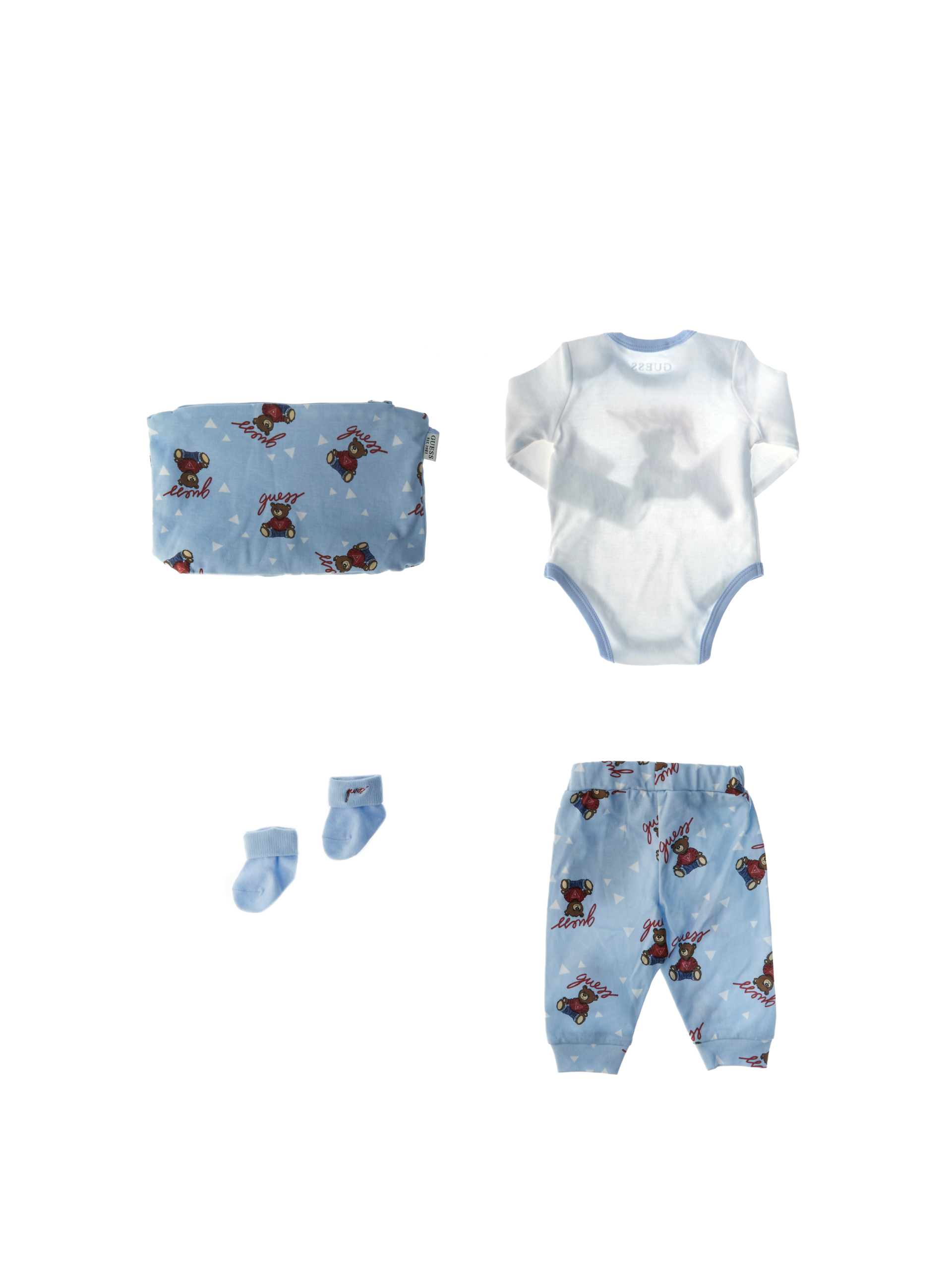 GUESS KIDS Set 4 pz KIDS 41742_H6RW03_KA6W4_FBDV | Sorelle Ramonda
