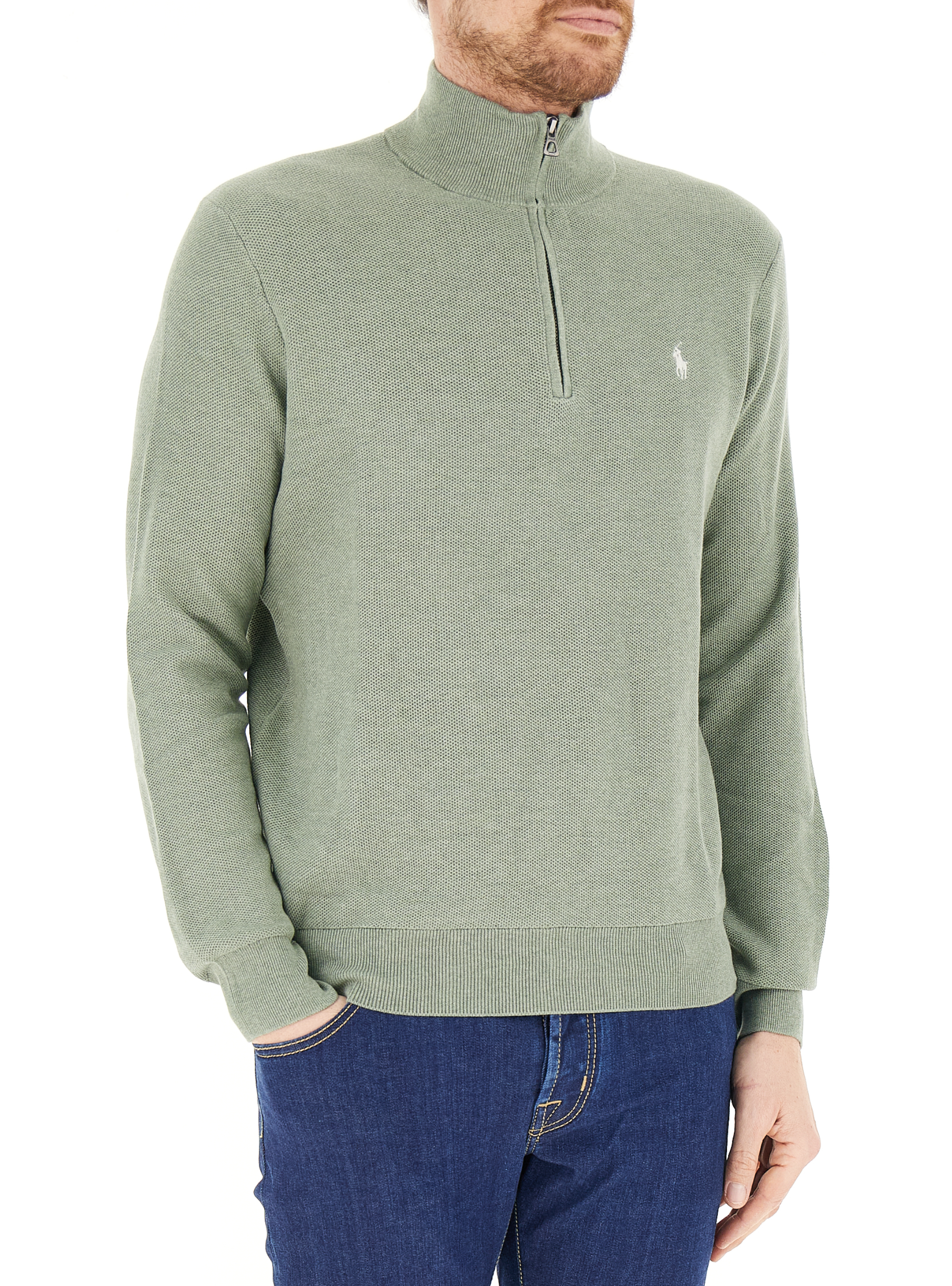 POLO RALPH LAUREN Maglione mezza zip JEANS 39934_710932304_532 ...